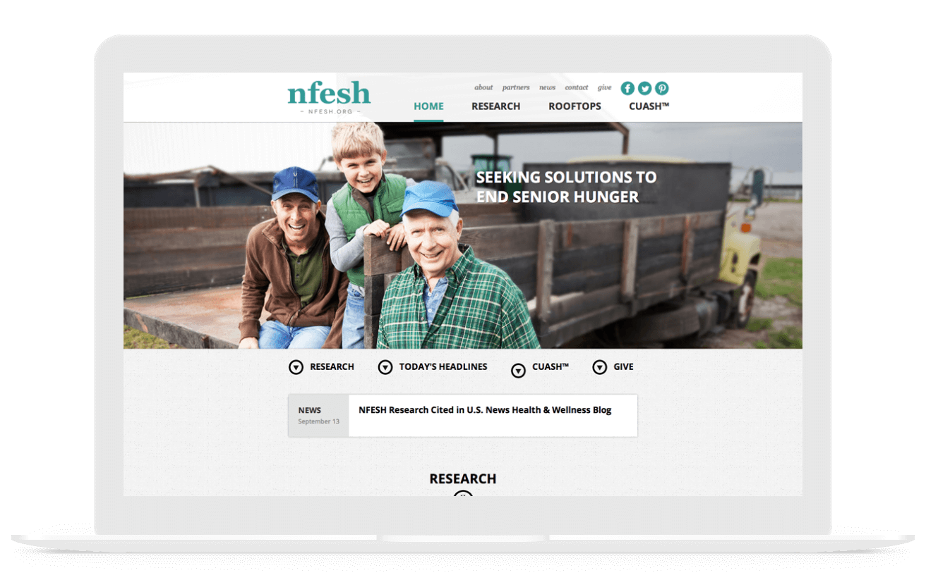 Web Design & Development Case Study for CNFA | Gravitate