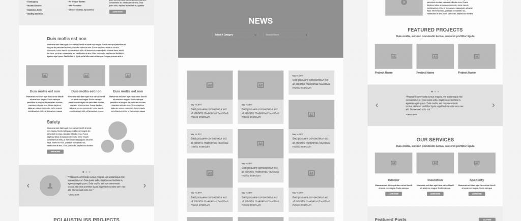 Low vs High Fidelity Wireframes for Web Design | Gravitate
